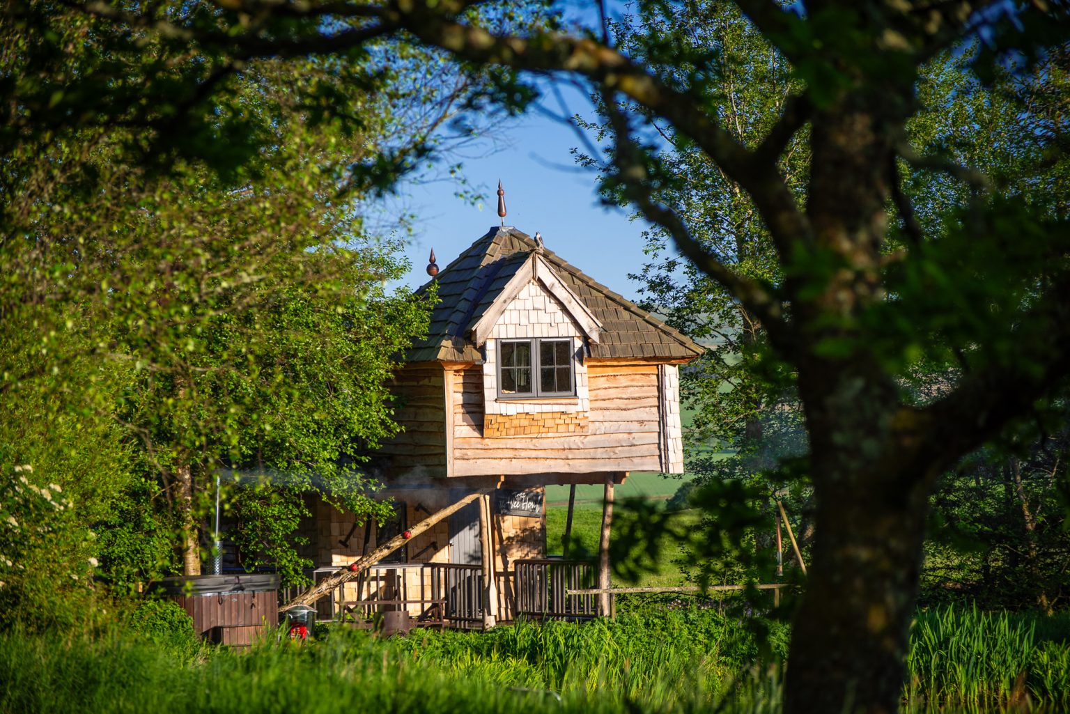 Luxury Treehouse Glamping Scotland – Stay at Ash Tree Howf